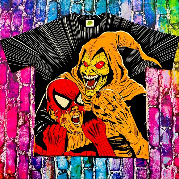 Chronic Images | Shirts | Brand New Chronic Images Torment Back In Black Spiderman Hobb Goblin ...